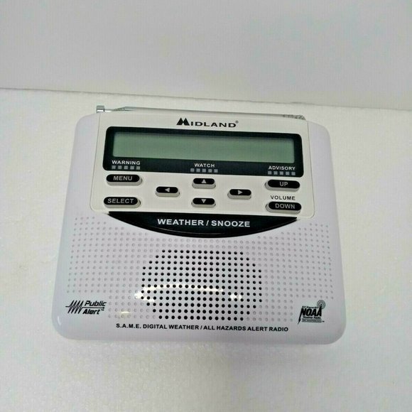 Midland | Portable Audio & Video | Midland Public Alert Weather Radio ...